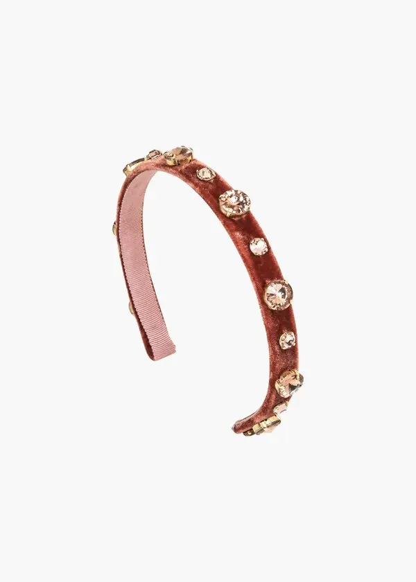 JENNIFER BEHR Kendall Headband - Antique Rose