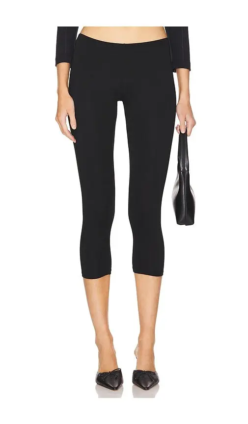 Only Hearts Crop Leggings - Black