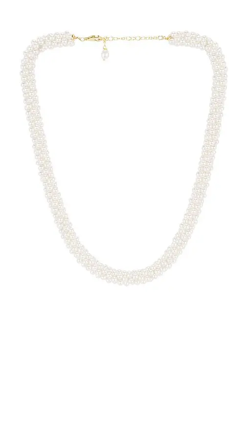 Shashi Ballet Necklace In Ivory