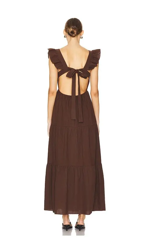 SNDYS. Tiered Maxi Dress
