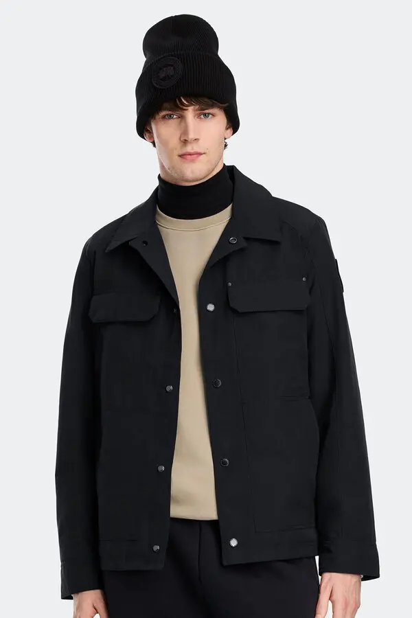Canada Goose Burnaby Lightweight Chore Coat - Black