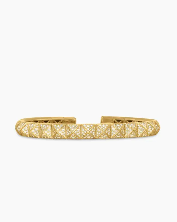 David Yurman Pyramid Bangle Bracelet - Diamond