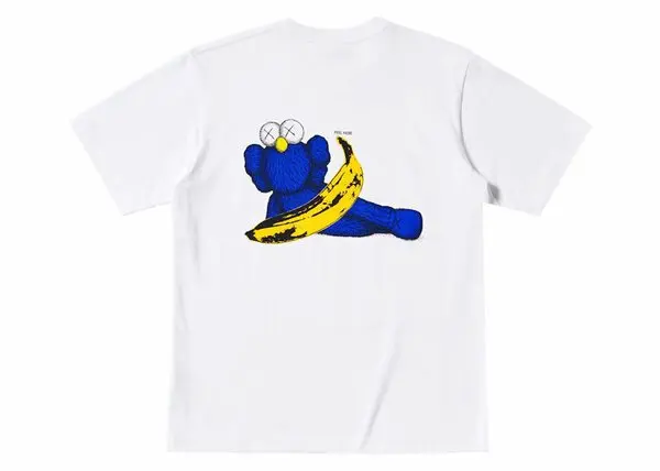 KAWS X Warhol Ut Graphic 471321 T-shirt - White