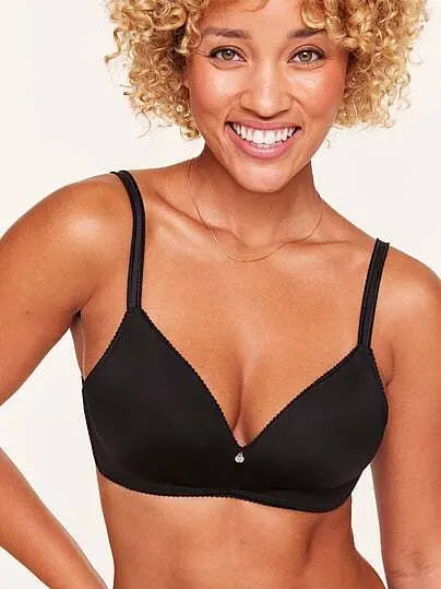 Victoria's Secret Adore Me Jeanette Demi Bra - Black