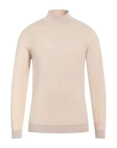 DANIELE FIESOLI Merino Wool Turtleneck - Beige