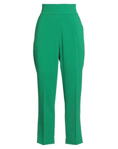 Pinko Straight Leg Crepe Pants - Green