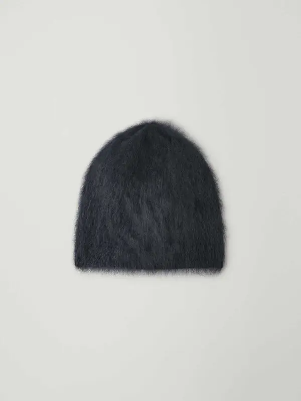 LISA YANG STORE Brushed Beanie - Black