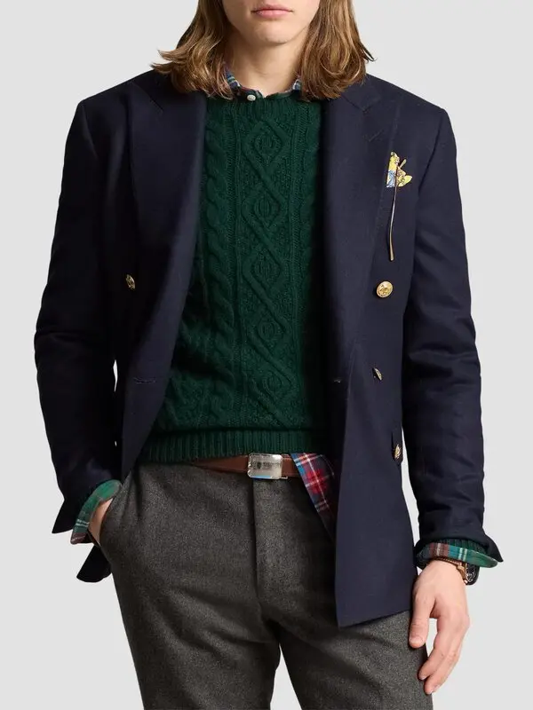 Polo Ralph Lauren Wool Double-breasted Sportcoat