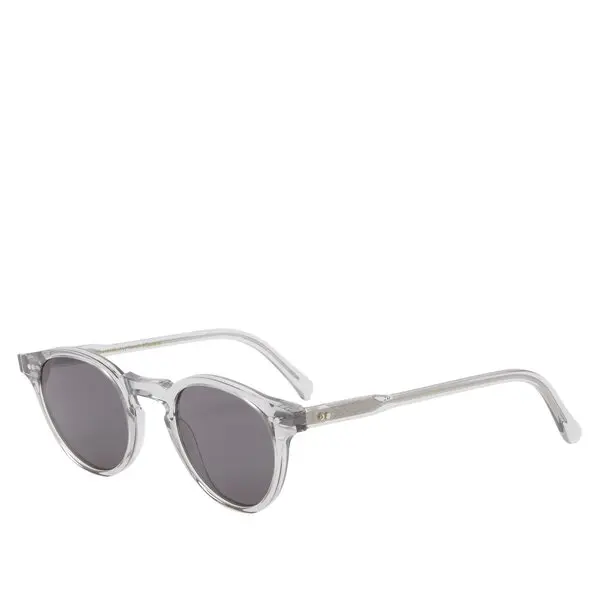 MONOKEL Forest Round Frame Sunglasses - Grey Solid