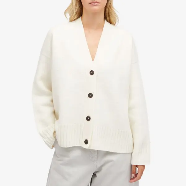 Studio Nicholson Boiled Wool Cardigan