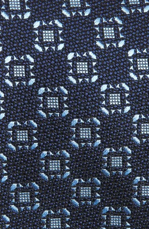 Zegna Geo Silk Neck Tie