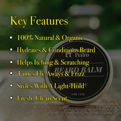 PETE & PEDRO Fresh Beard Balm - None