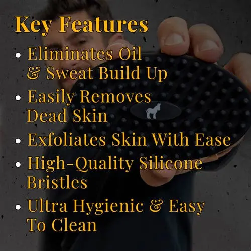 PETE & PEDRO Bath & Body Massaging Scrub Brush