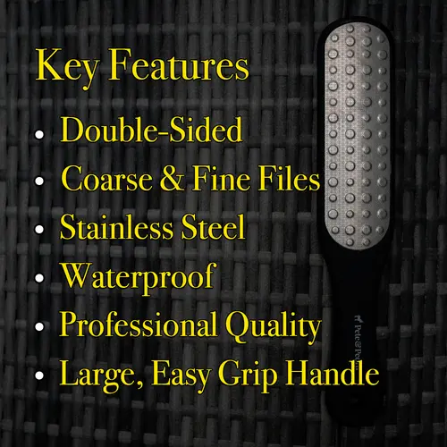 PETE & PEDRO Double-sided Foot File - None