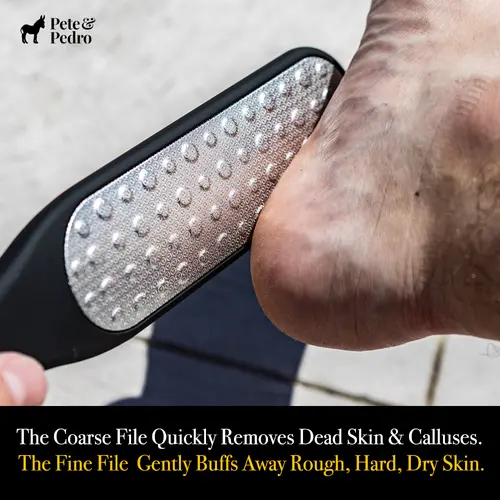 PETE & PEDRO Double-sided Foot File - None