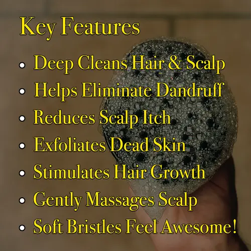 PETE & PEDRO Scalp Massager Shampoo Hair Brush - None