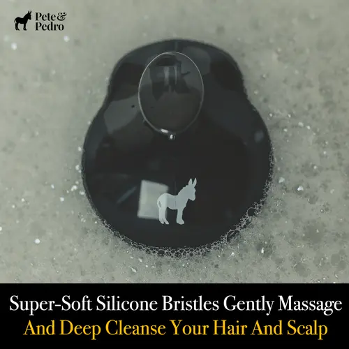PETE & PEDRO Scalp Massager Shampoo Hair Brush - None