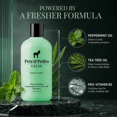 PETE & PEDRO Clean Tea Tree Shampoo - None