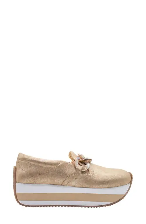 VOLATILE Harding Platform Loafer - Champagne