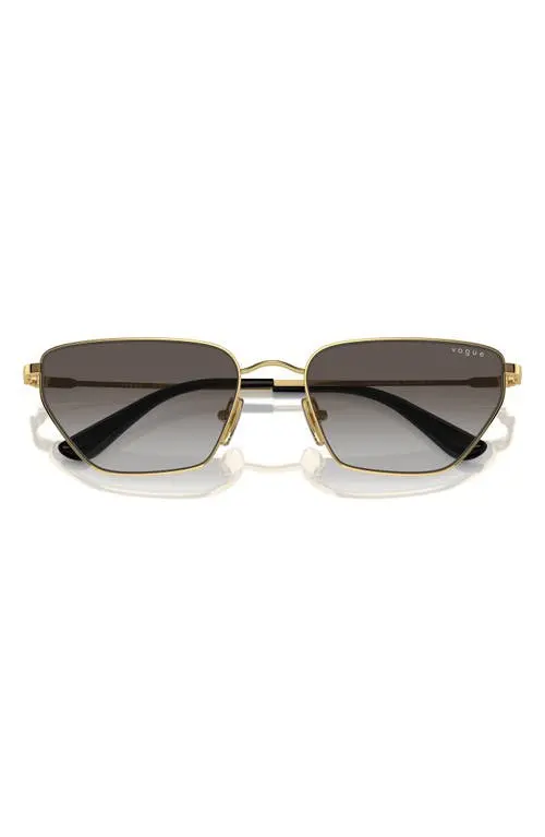 VOGUE 56mm Irregular Sunglasses
