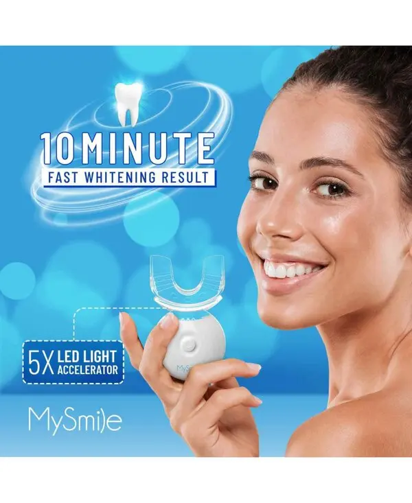 MYSMILE Teeth Whitening Kit With Led Light