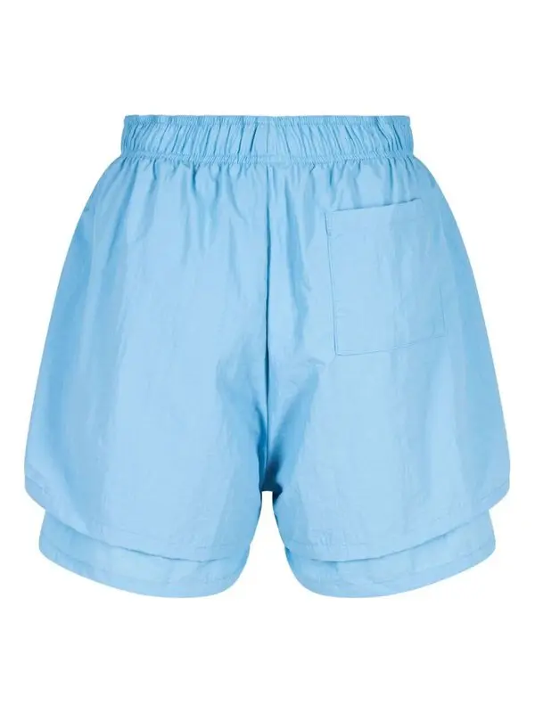 SP5DER Og Web Double Layer Shorts - Blue