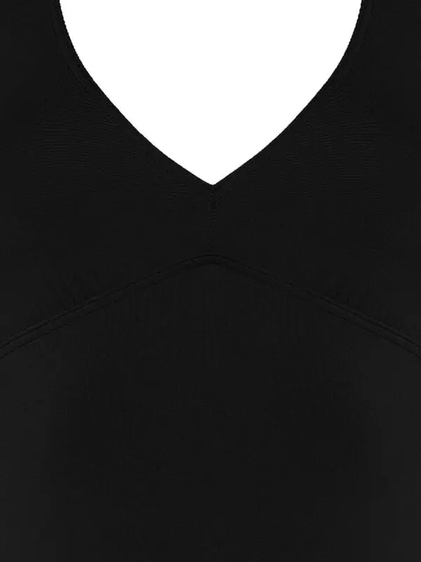 ERES Hold Up V-neck One Piece Swimsuit - Black