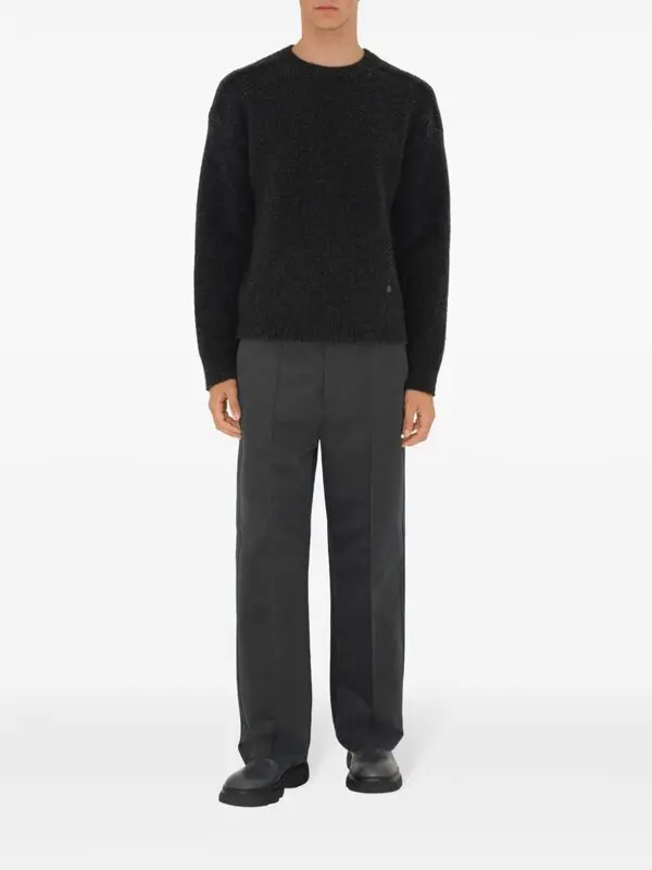Burberry Cotton-blend Tailored Trousers