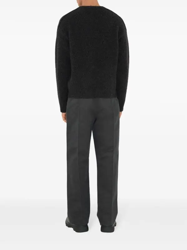 Burberry Cotton-blend Tailored Trousers