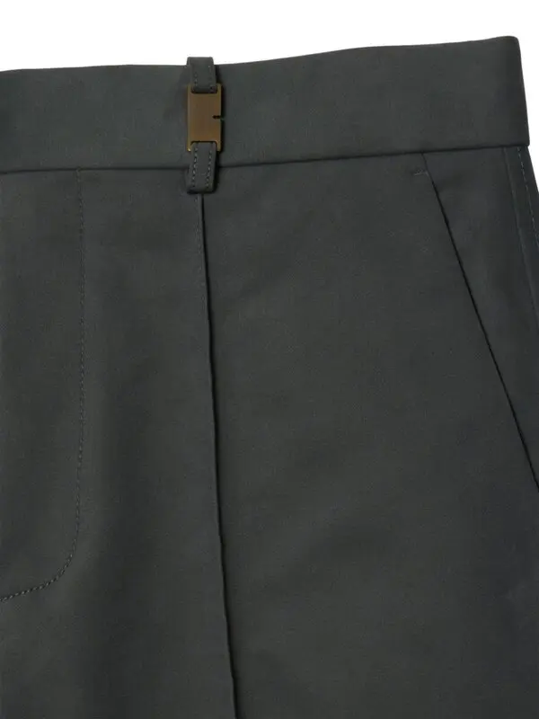 Burberry Cotton-blend Tailored Trousers
