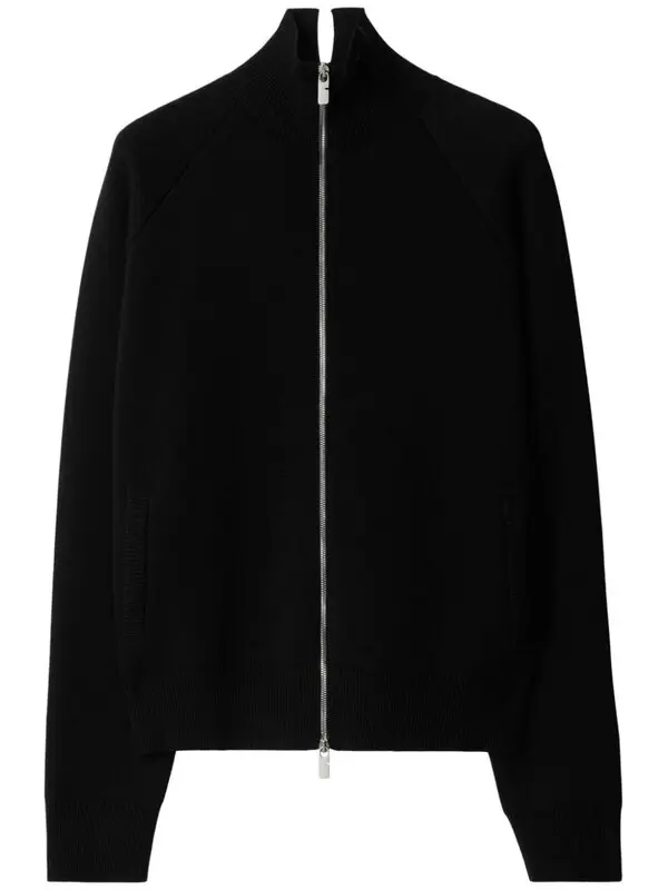Burberry Equestrian Intarsia Knit Jacket