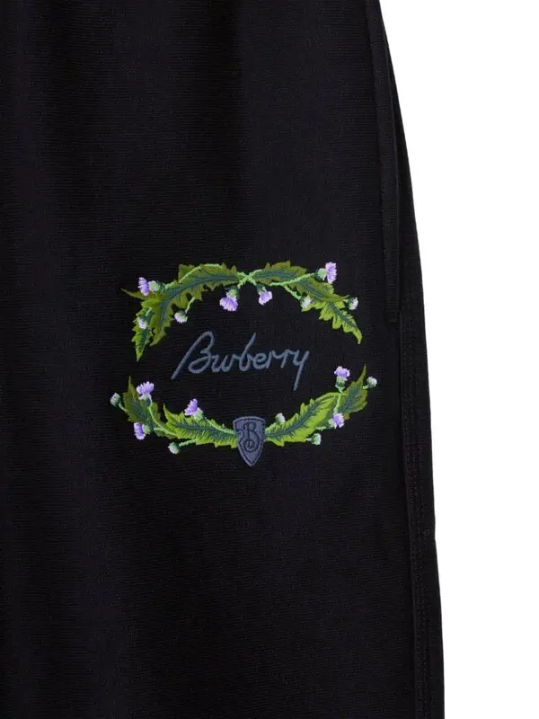 Burberry Logo-embroidered Track Pants
