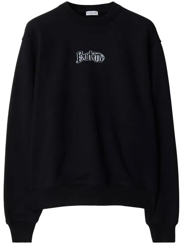 Burberry Logo Sweatshirt - Black