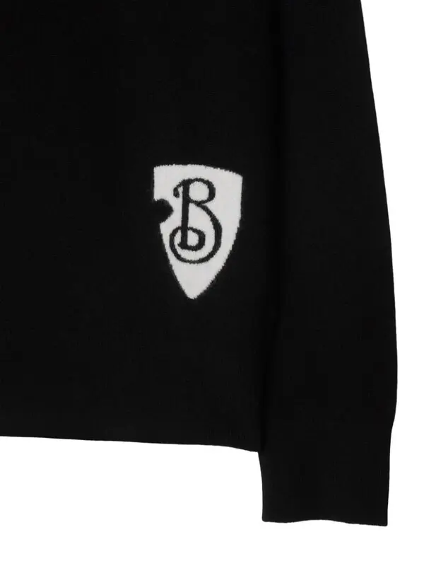 Burberry Shield Jumper - Black