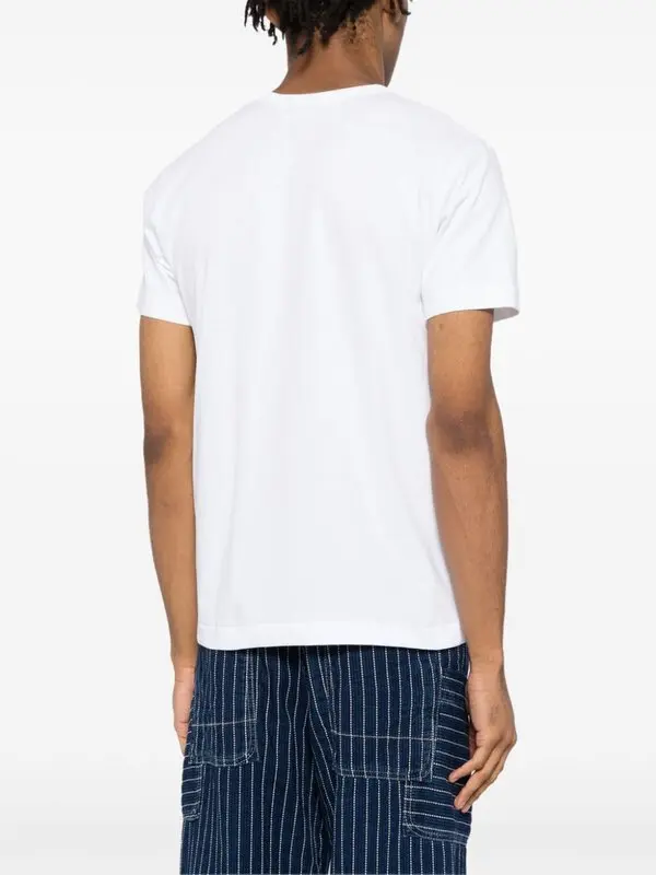 Play Comme Des Garcon Cotton T-shirt - White