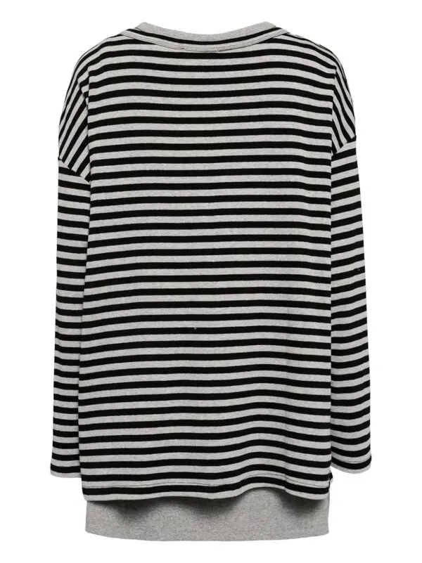 B+AB Striped Cardigan