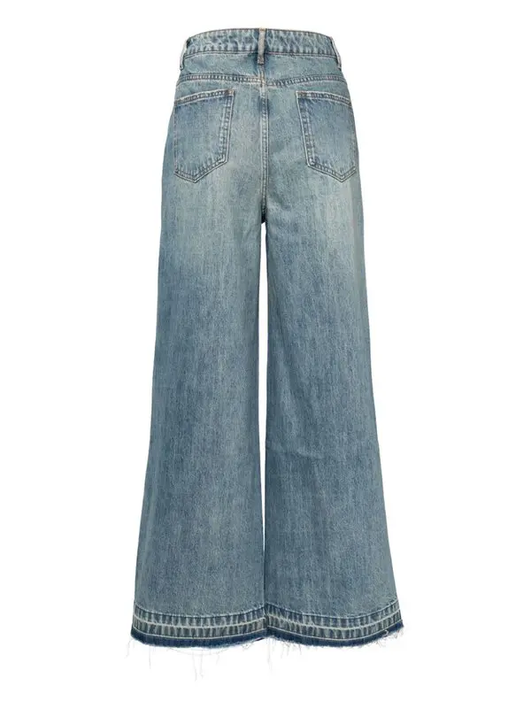 B+AB Fringed Relaxed Jeans