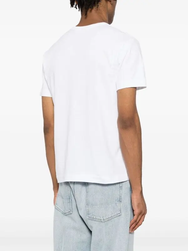 Play Comme Des Garcon Heart-printed T-shirt - White