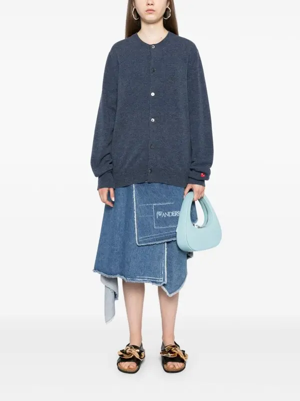 Play Comme Des Garcon Wool Cardigan