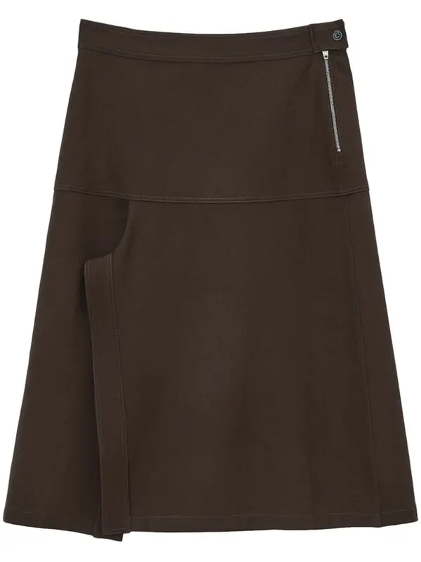 LEMAIRE Asymmetrical Wrapover Skirt