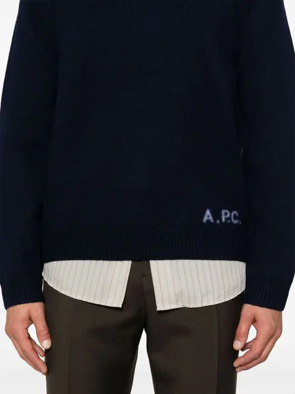 A.p.c. Edward Jumper - Blue