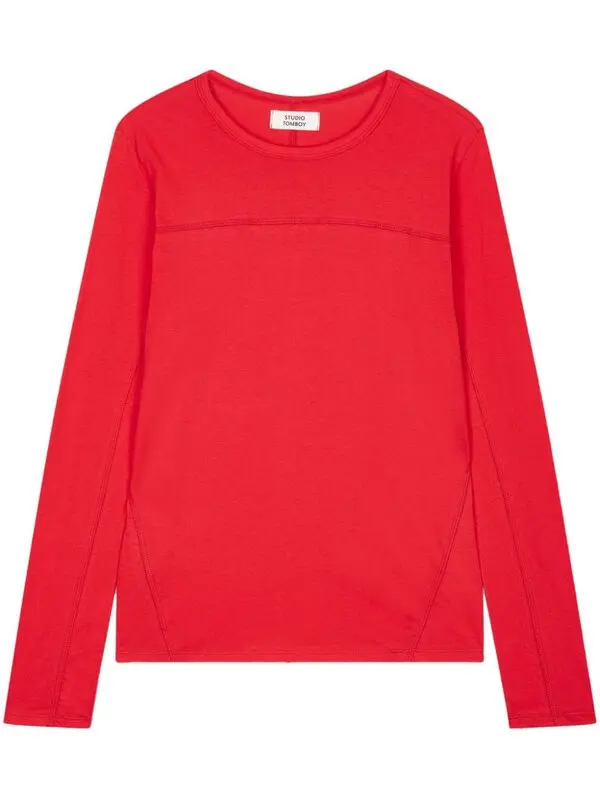 STUDIO TOMBOY Logo T-shirt - Red