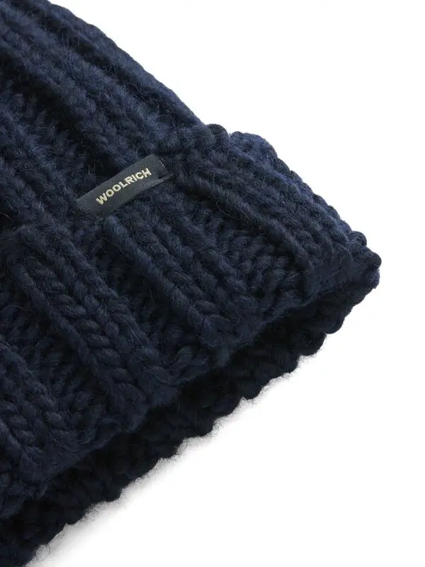 Woolrich Ribbed-knit Beanie - Blue