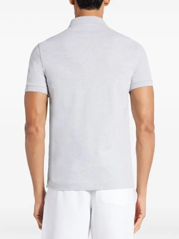 Lacoste Logo Polo Shirt - Grey