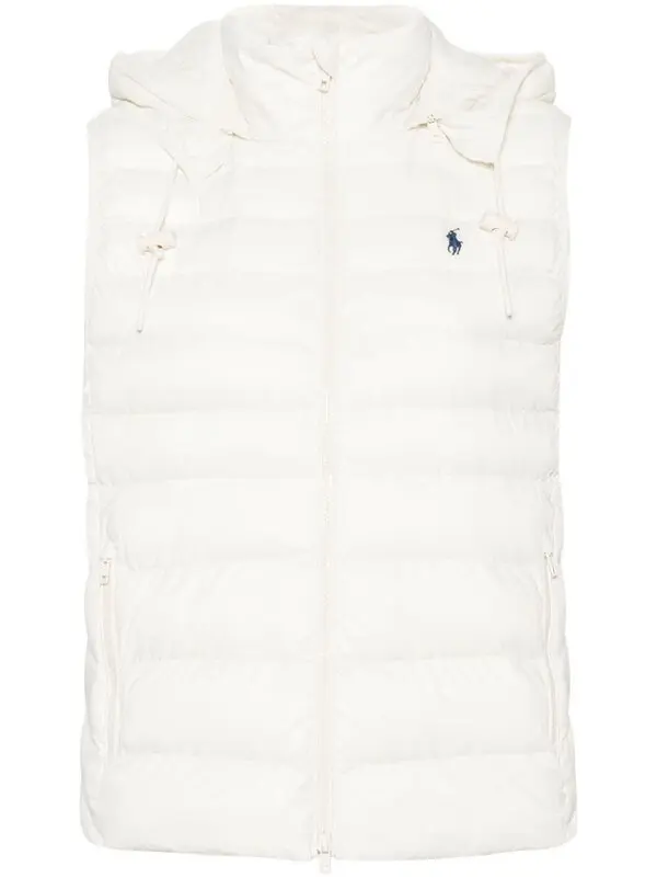 Polo Ralph Lauren Quilted Gilet - White