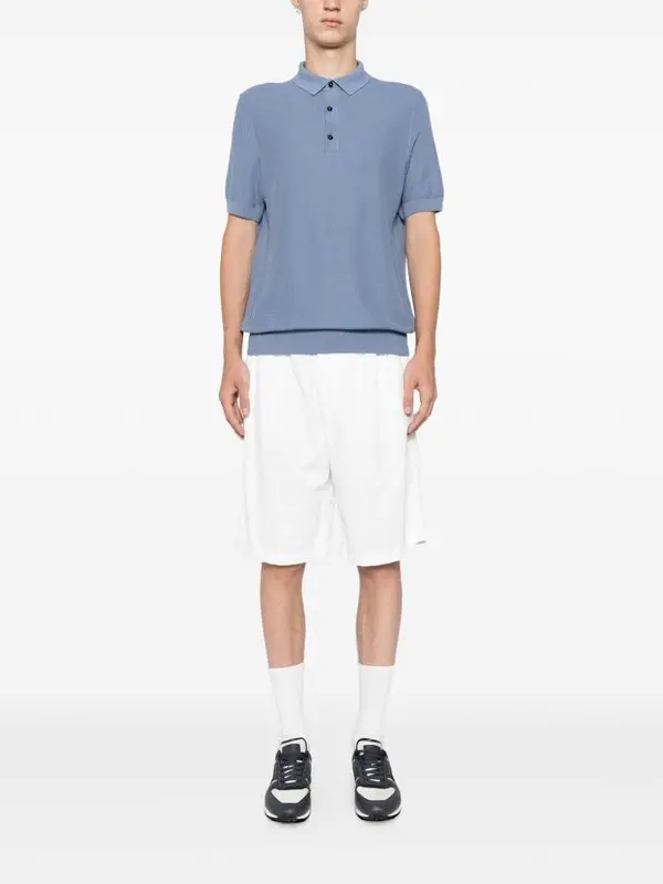 BOSS Regular Fit Knit Polo - Blue