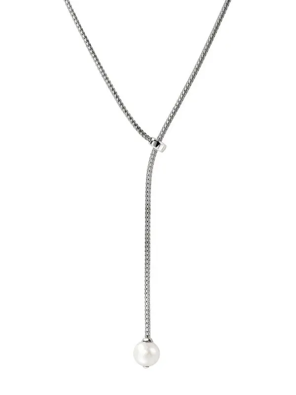 John Hardy Jh Essential Pearl Necklace - Silver