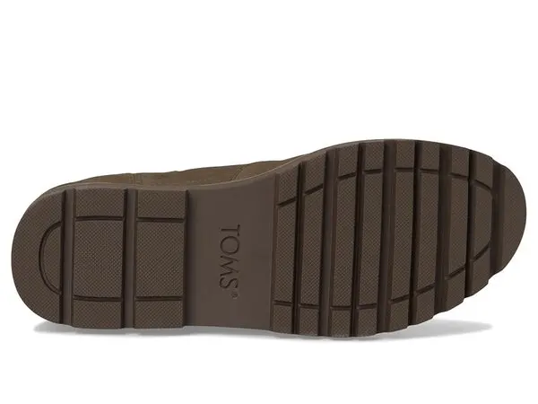Toms Griffin Water Resistant Leather Chelsea Boots - Brown