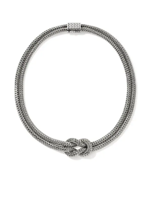 John Hardy Love Knot Necklace - Silver
