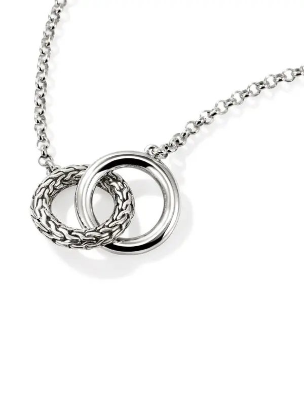 John Hardy Essential Linked Necklace - Silver